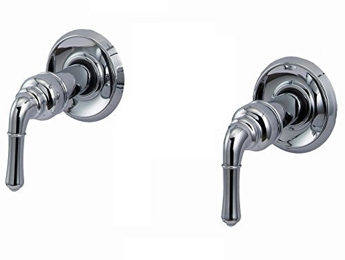 Trim Kit for 2-handle Shower Valve, Fit Delta Washerless Shower, Chrom – Faucet888