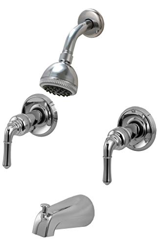 Trim Kit for 2-handle Shower Valve, Fit Delta, Peerless Washerless Sho ...